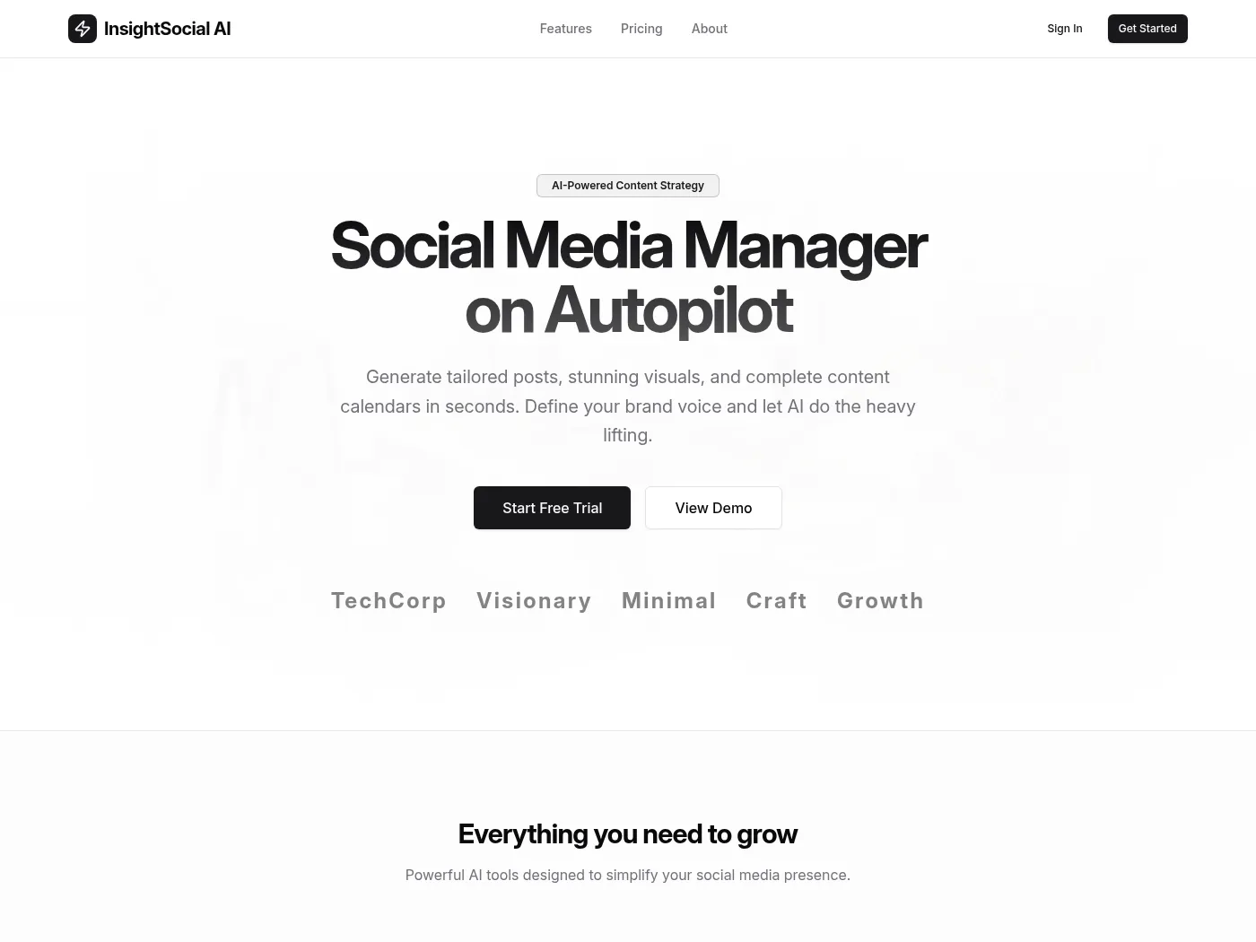 InsightSocial AI