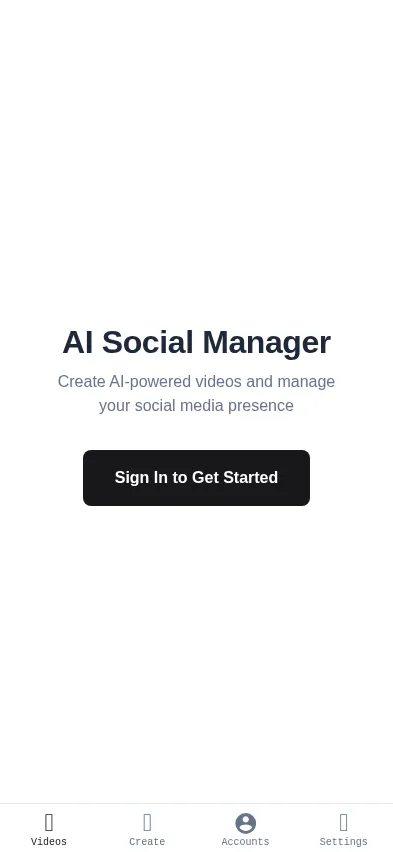 AI Social Manager