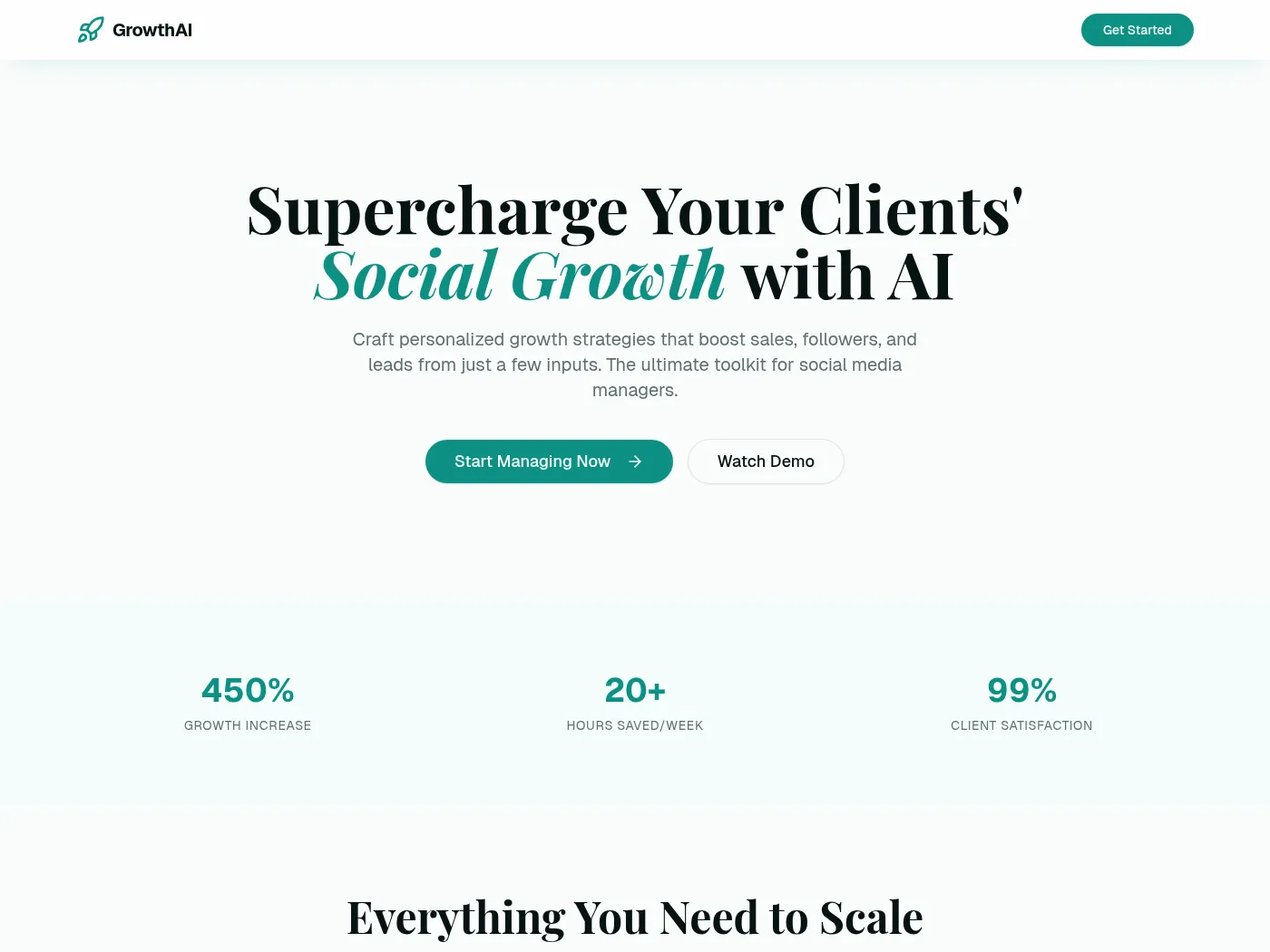 AI Social Growth Manager