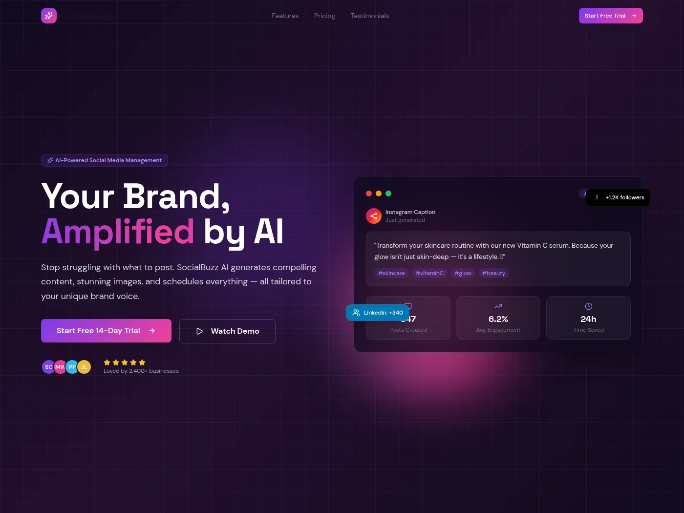 SocialBuzz AI Manager
