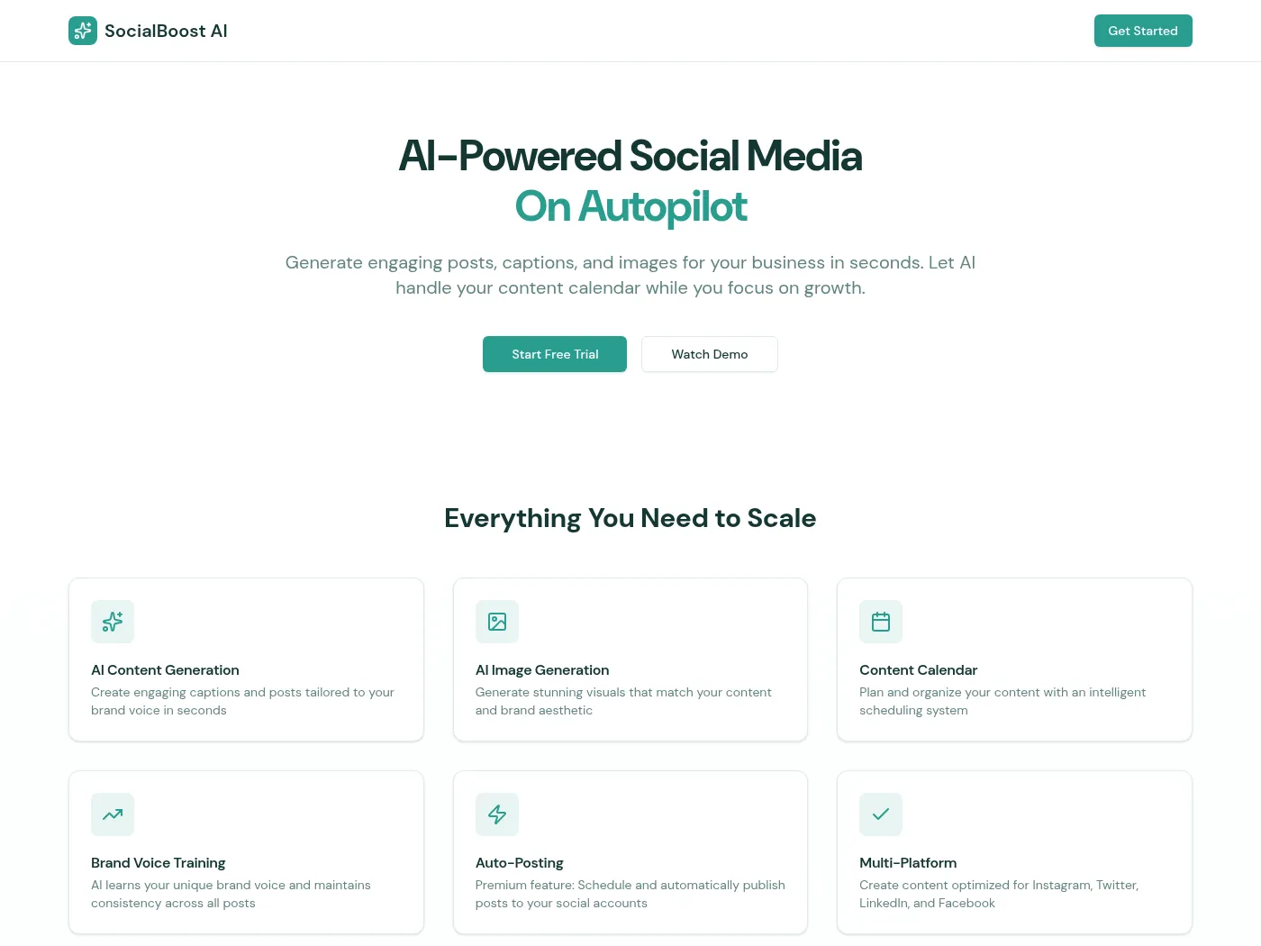 SocialBoost AI