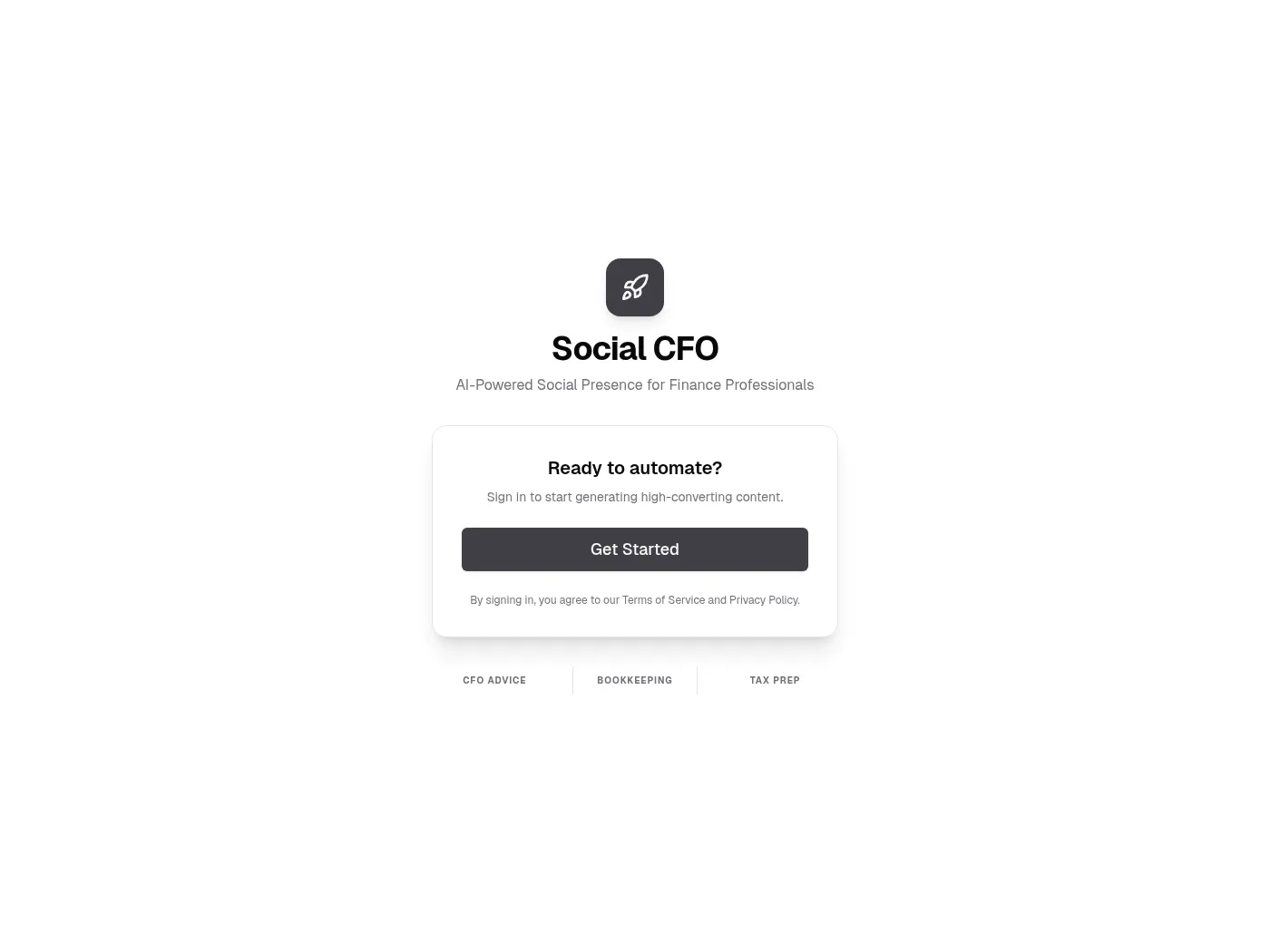 Social CFO AI Suite