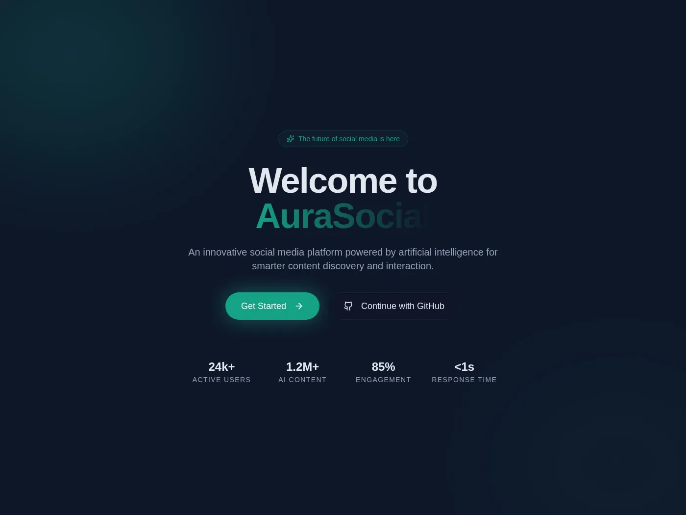 AI Social Media Hub