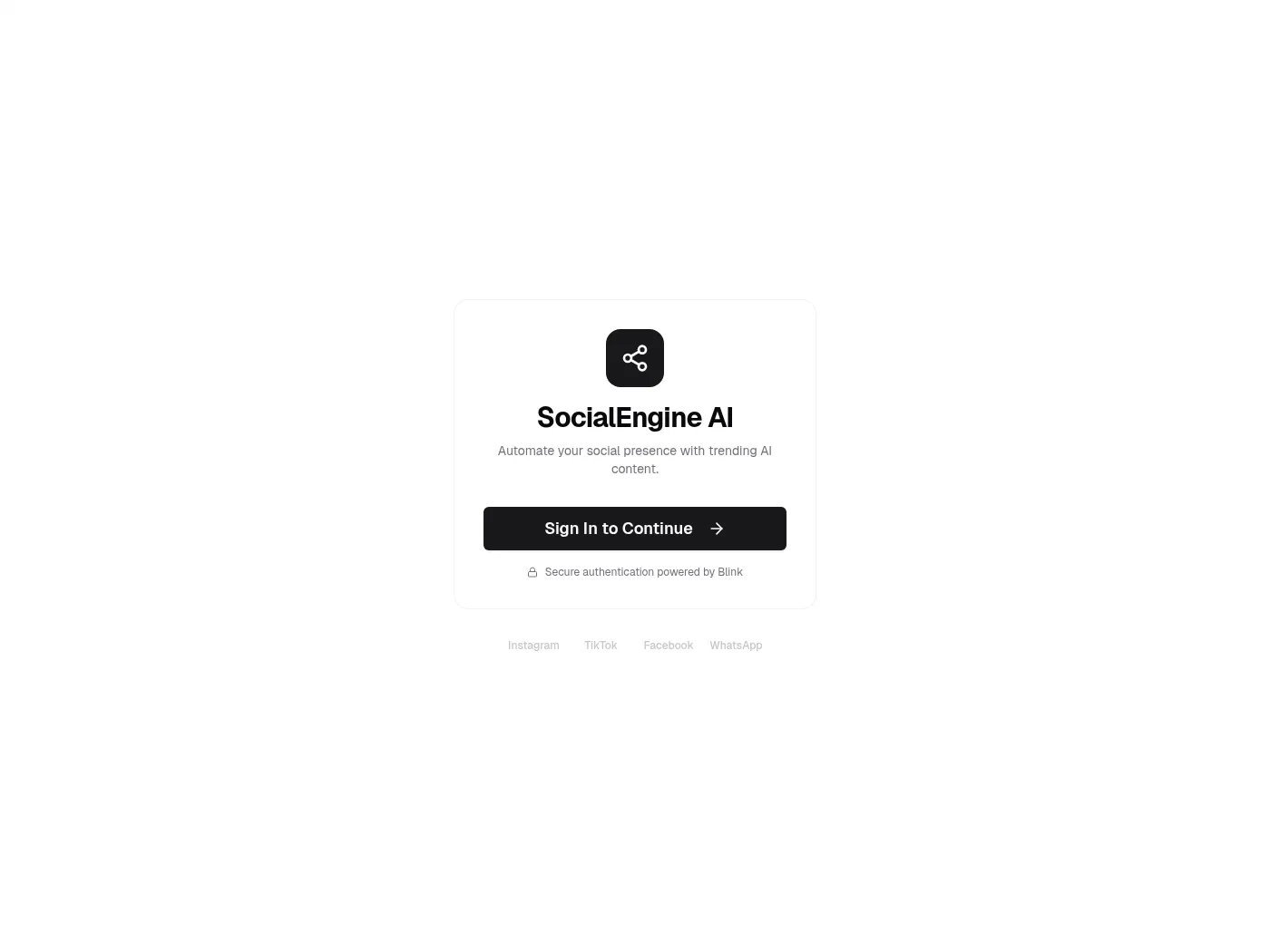 AI Social Content Engine