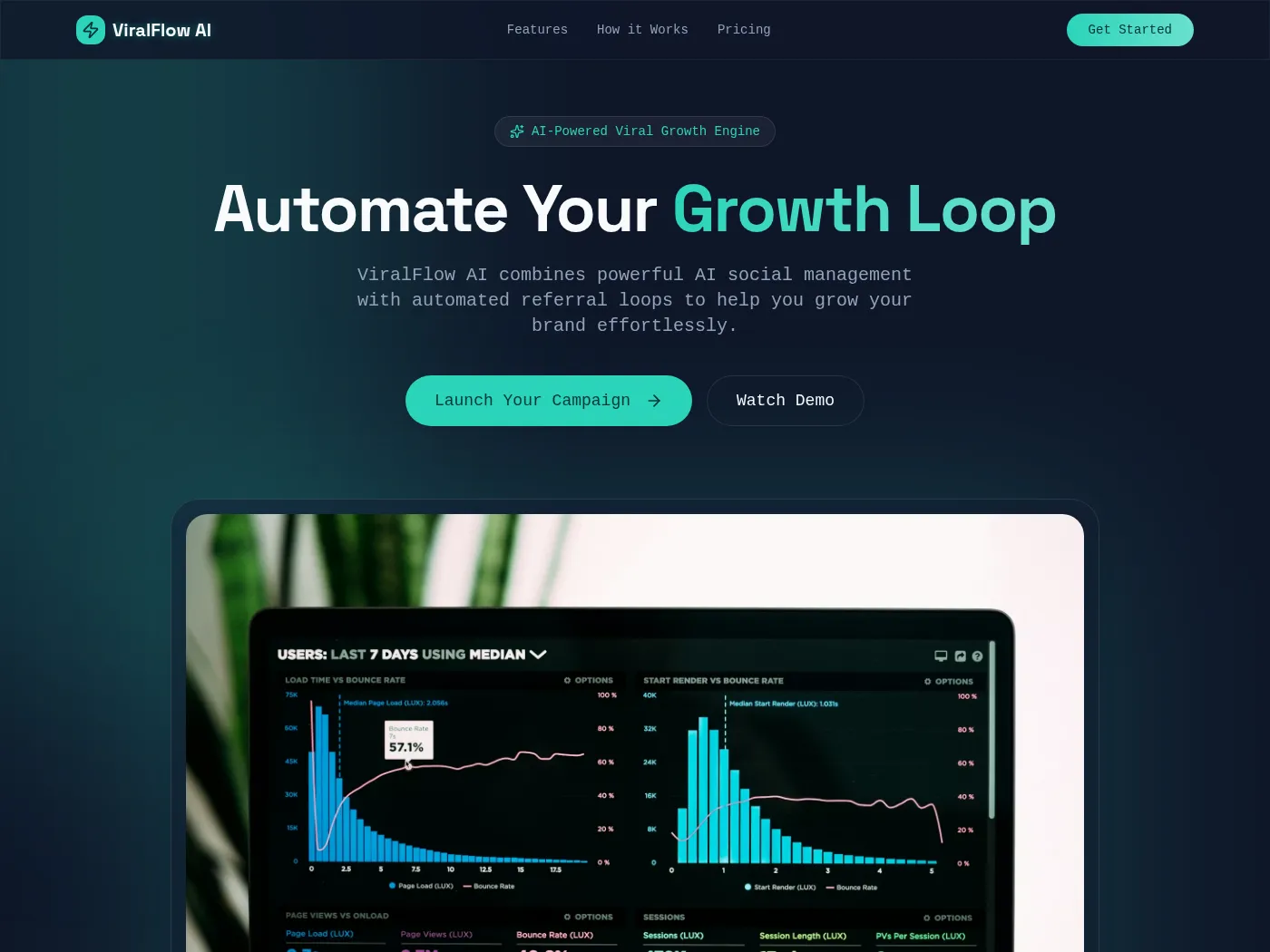 AI Social Referral Platform