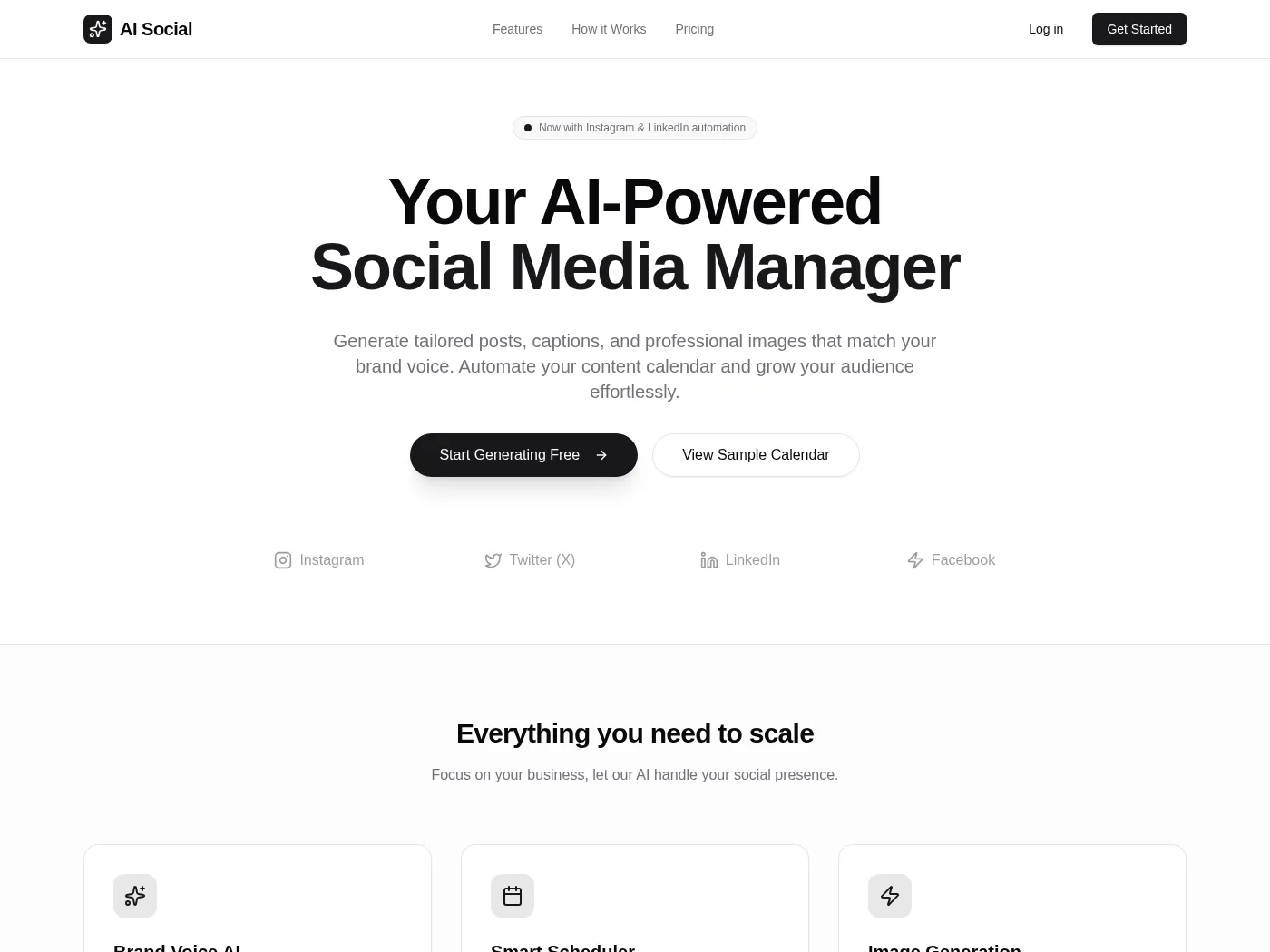 AI Social Media Manager