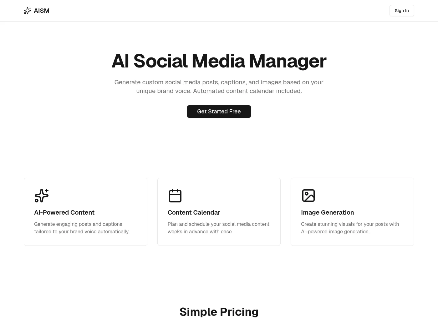AISM Social Manager