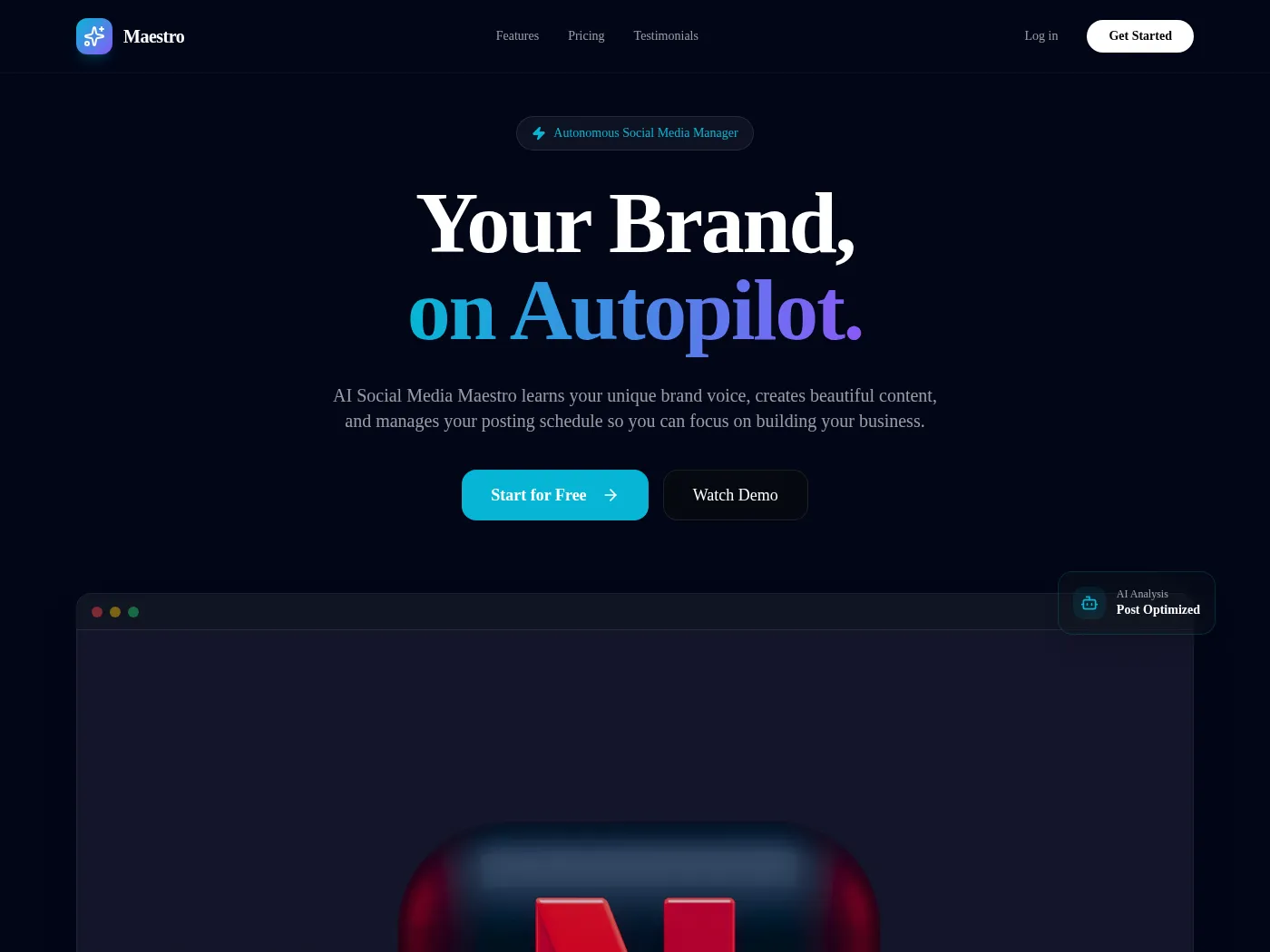 AI Social Media Maestro