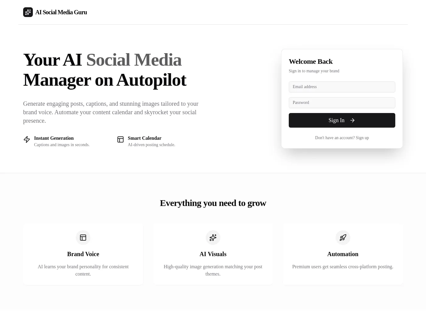 AI Social Media Guru