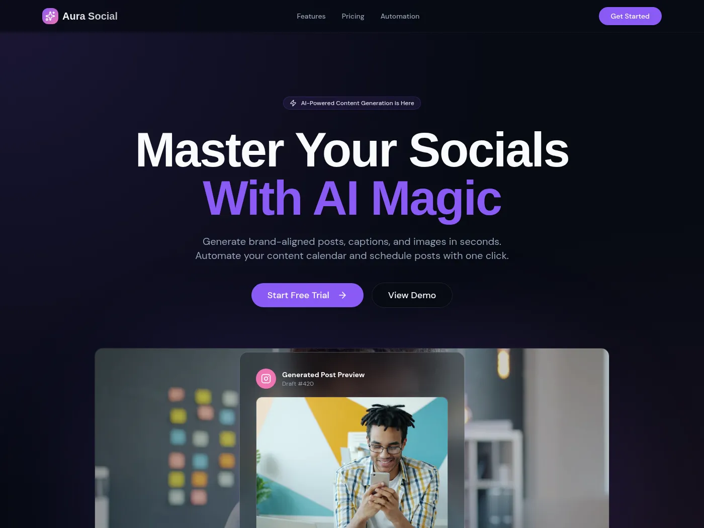 AI Social Media Manager