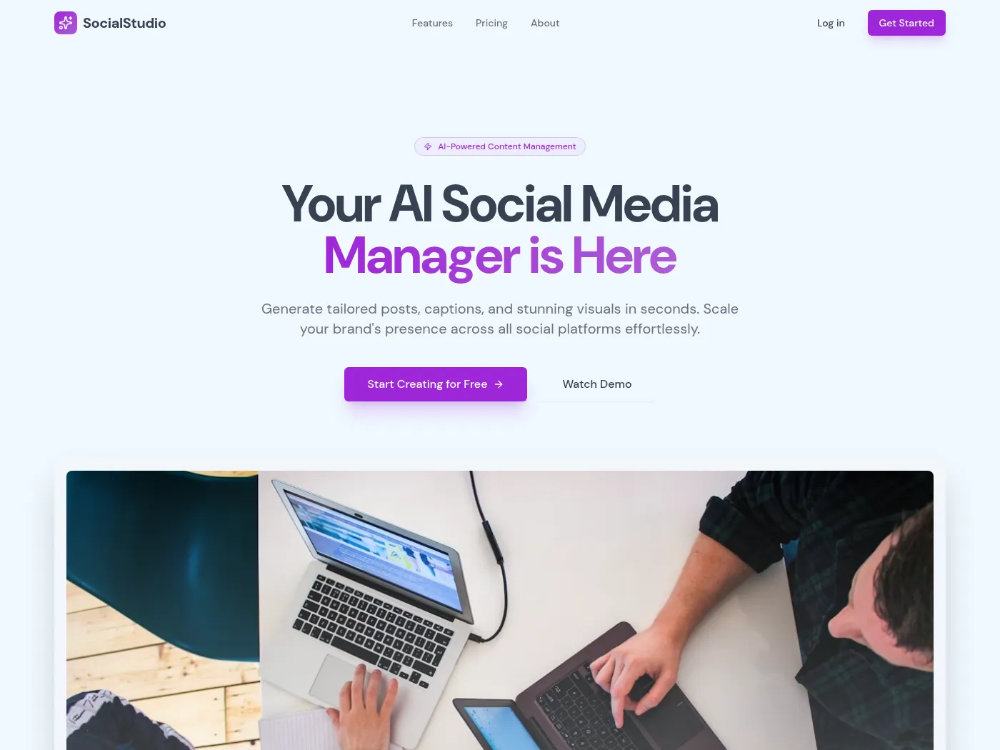 AI Social Studio