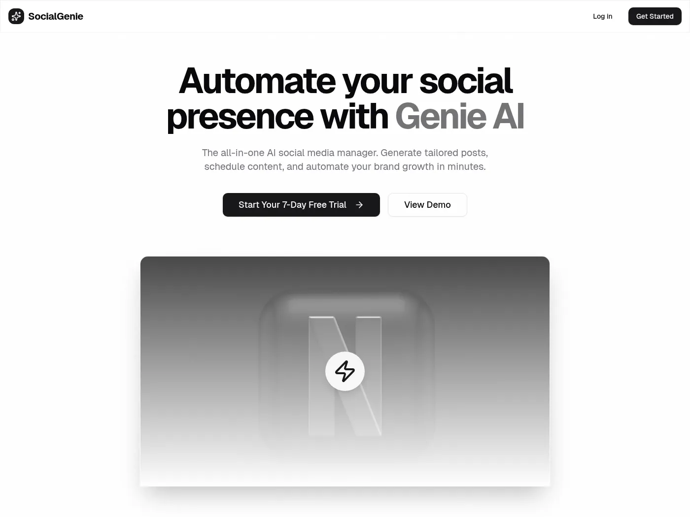 AI Social Media Genie