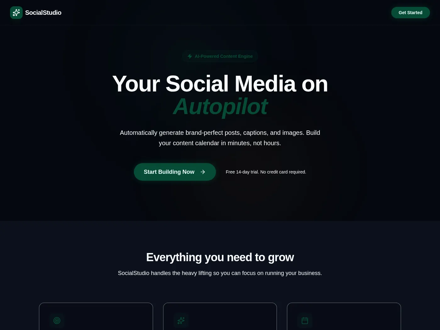 AI Social Studio