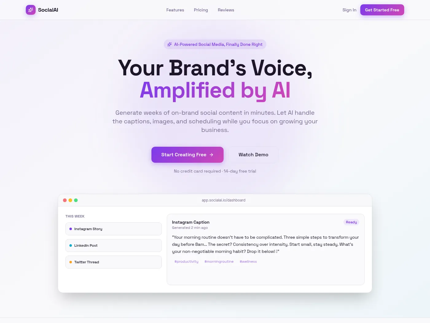 AI Social Media Manager