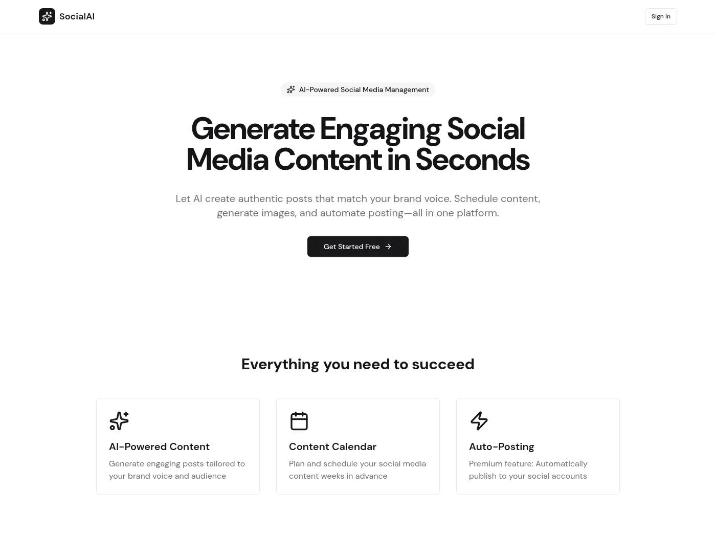 AI Social Media Manager