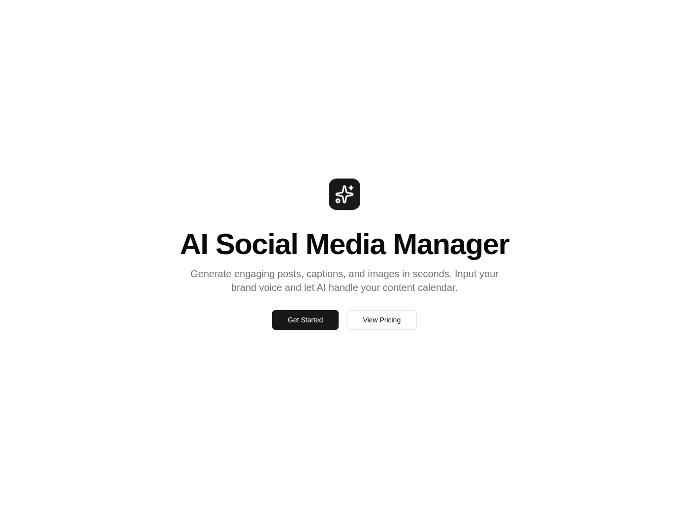 AI Social Manager
