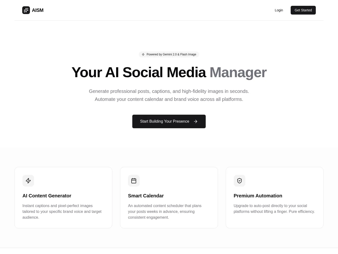 AISM Social Manager