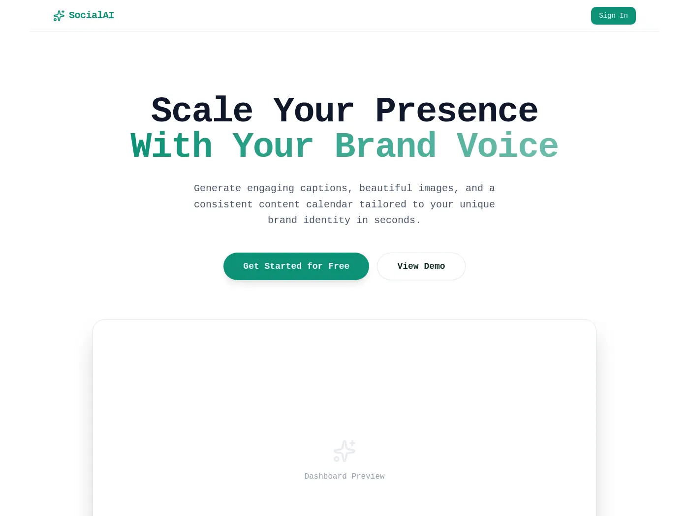 AI Social Media Manager