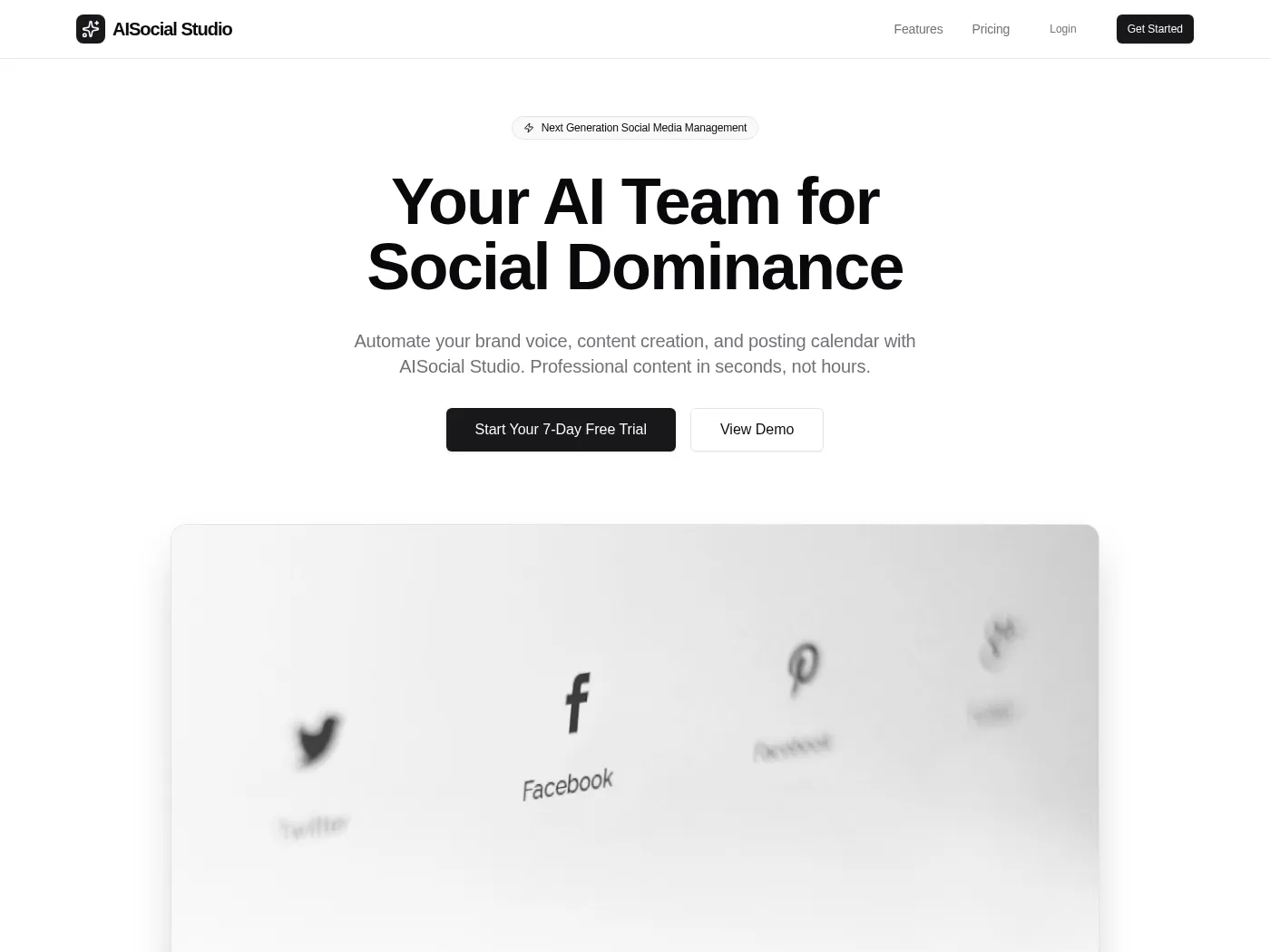 AISocial Studio