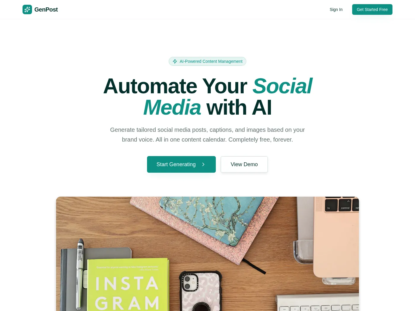 GenPost AI Manager