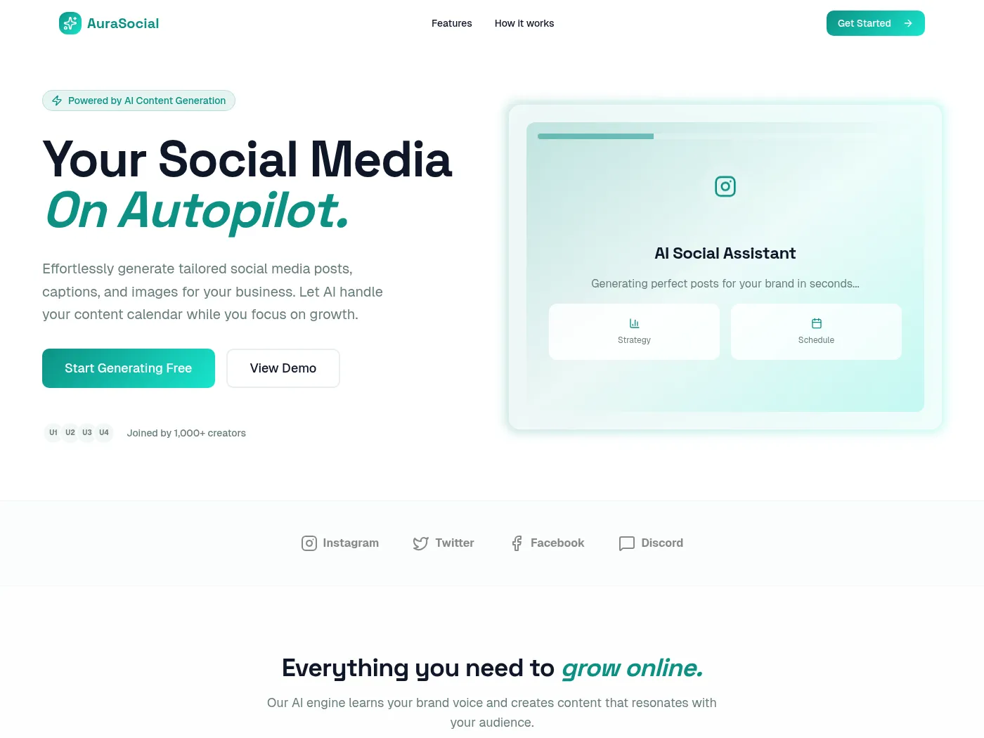 AI Social Media Manager