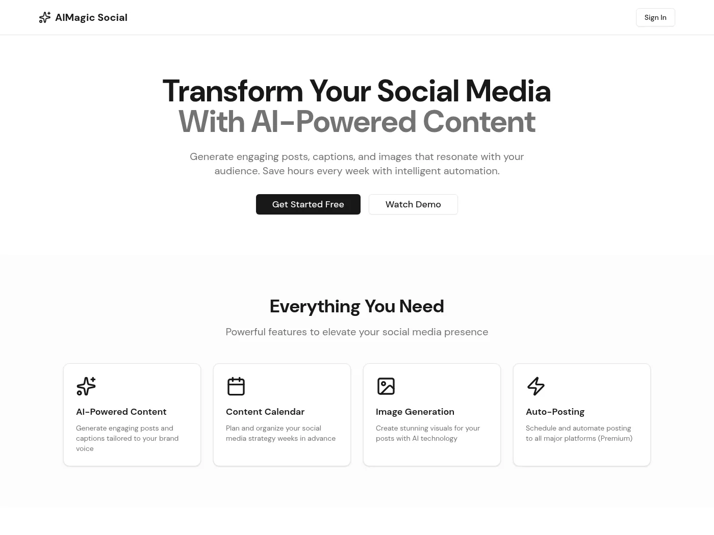 AIMagic Social Suite