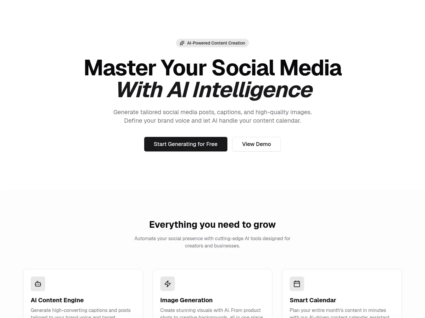 AI Social Media Manager