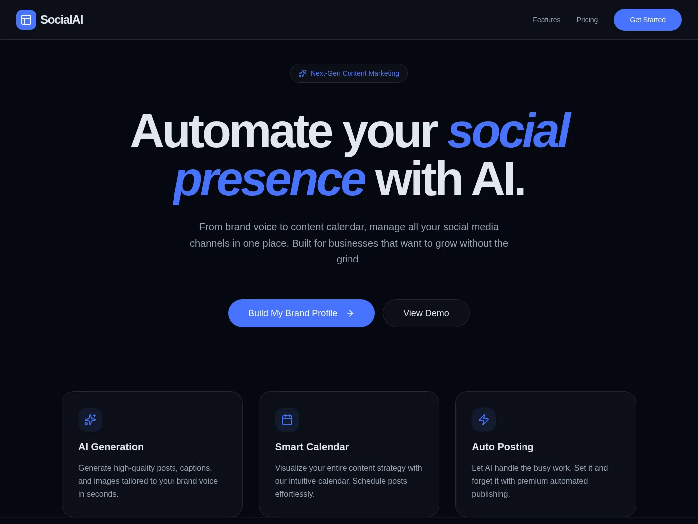 AI Social Manager