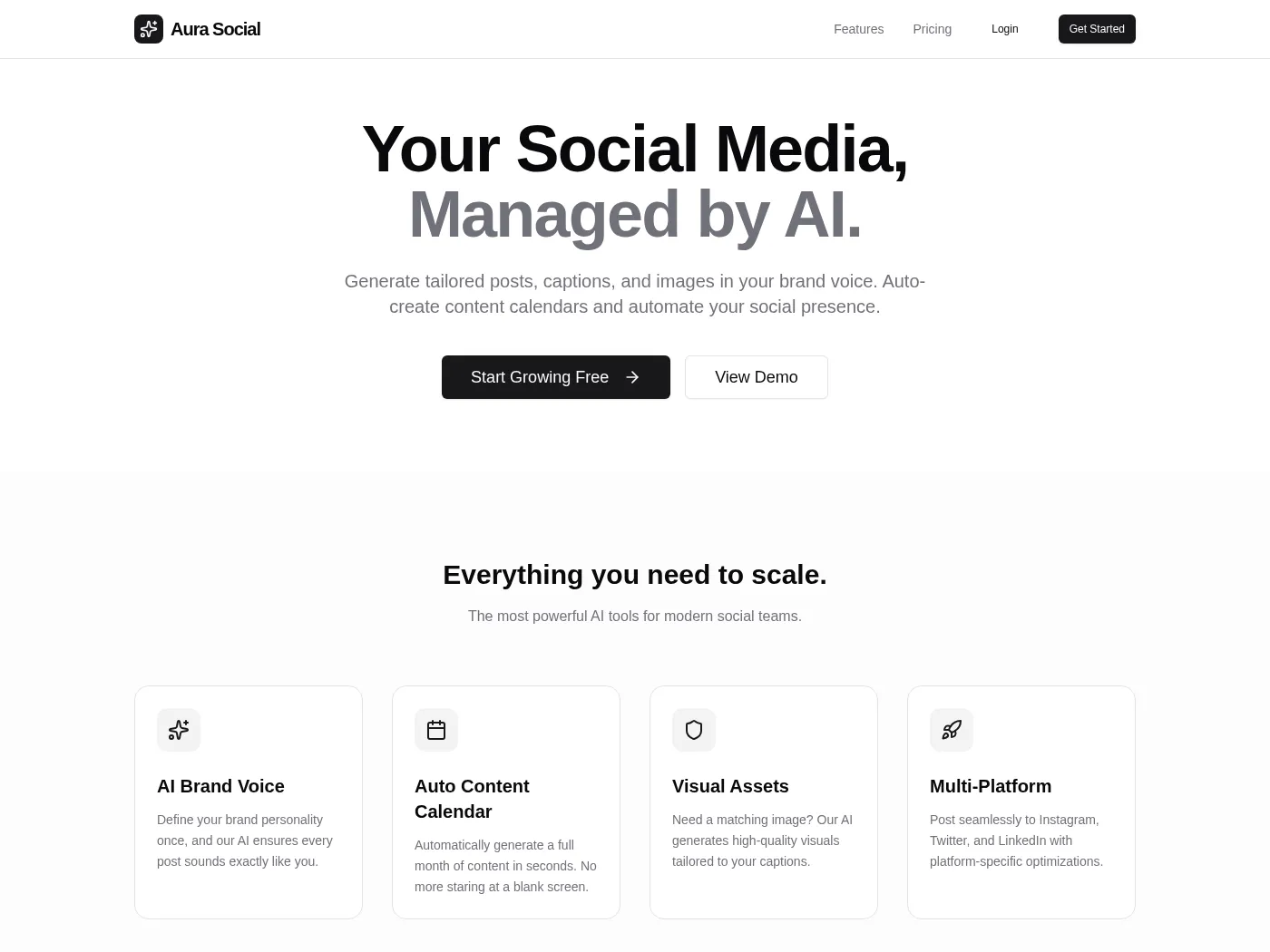 AI Social Media Manager