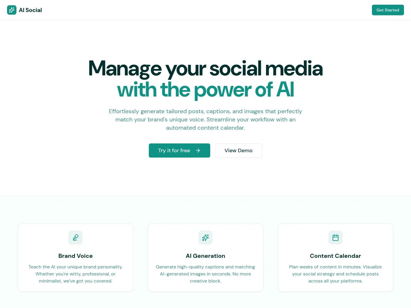 AI Social Media Manager
