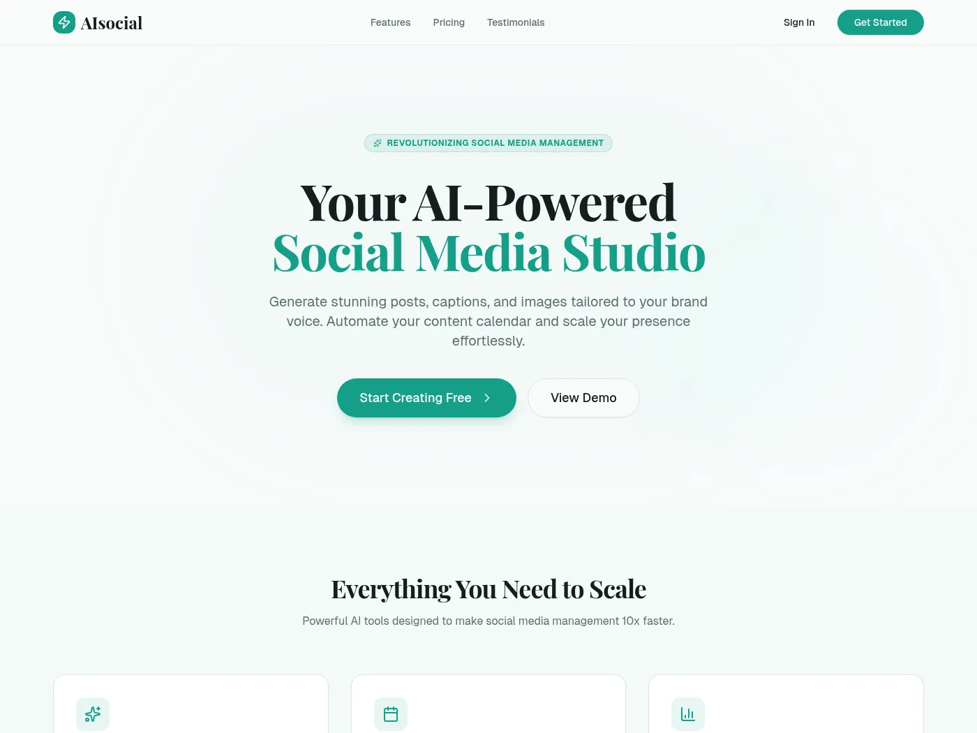 AIsocial Studio