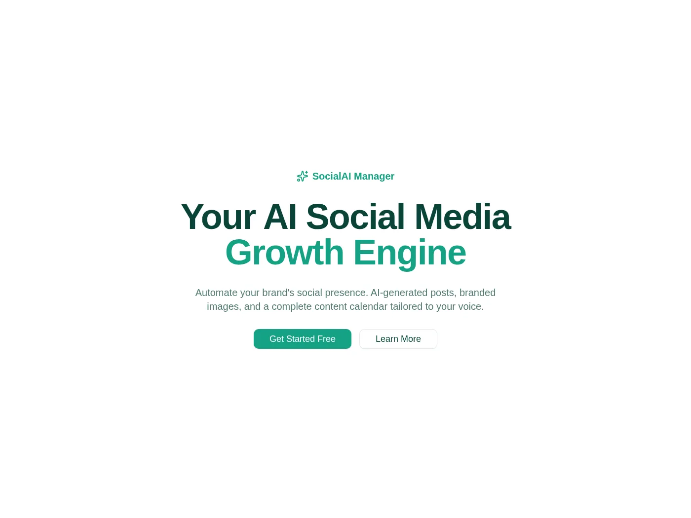 AI Social Media Manager