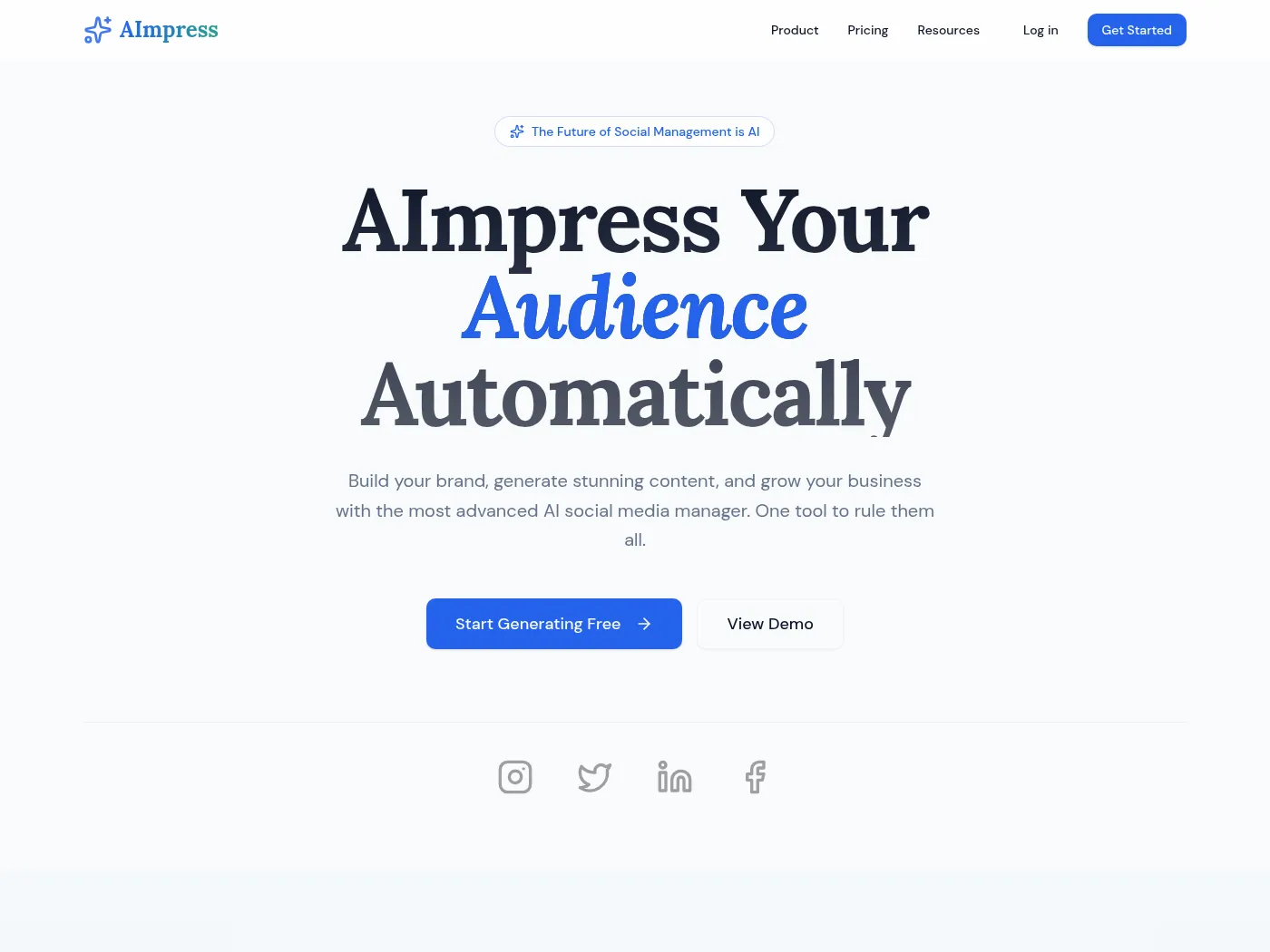 AImpress Social Manager