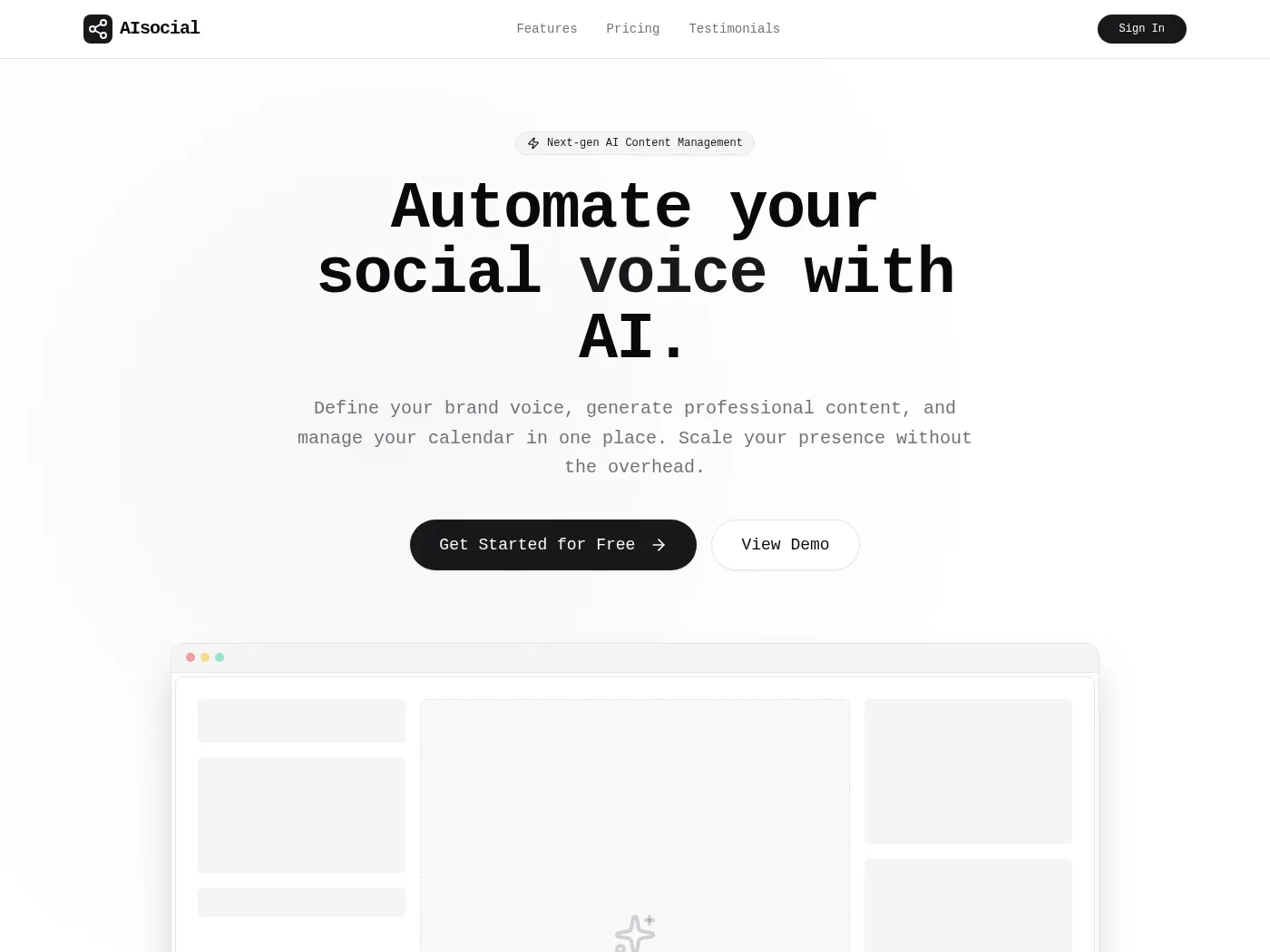 AIsocial Manager