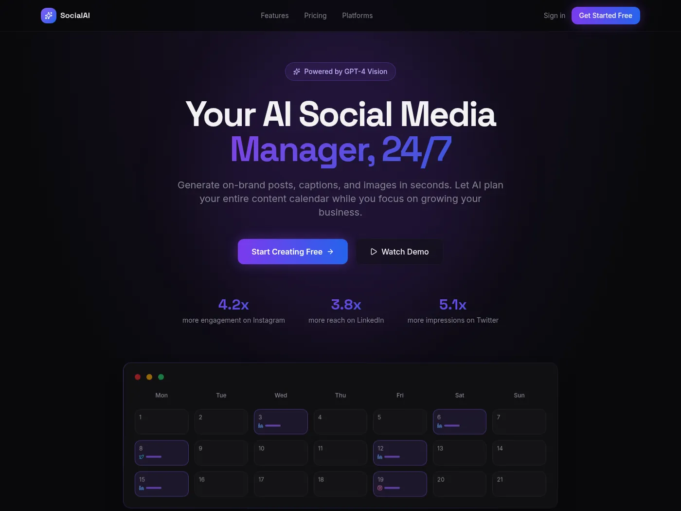 AI Social Manager