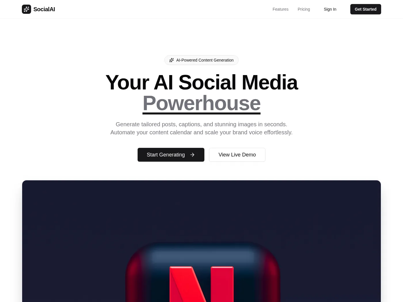 SocialAI Manager