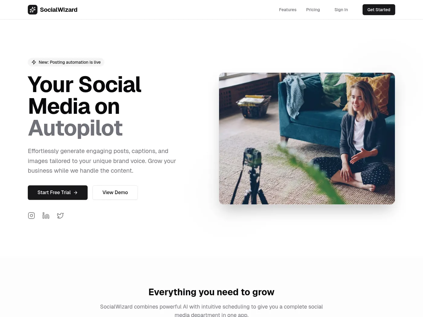 AI Social Wizard