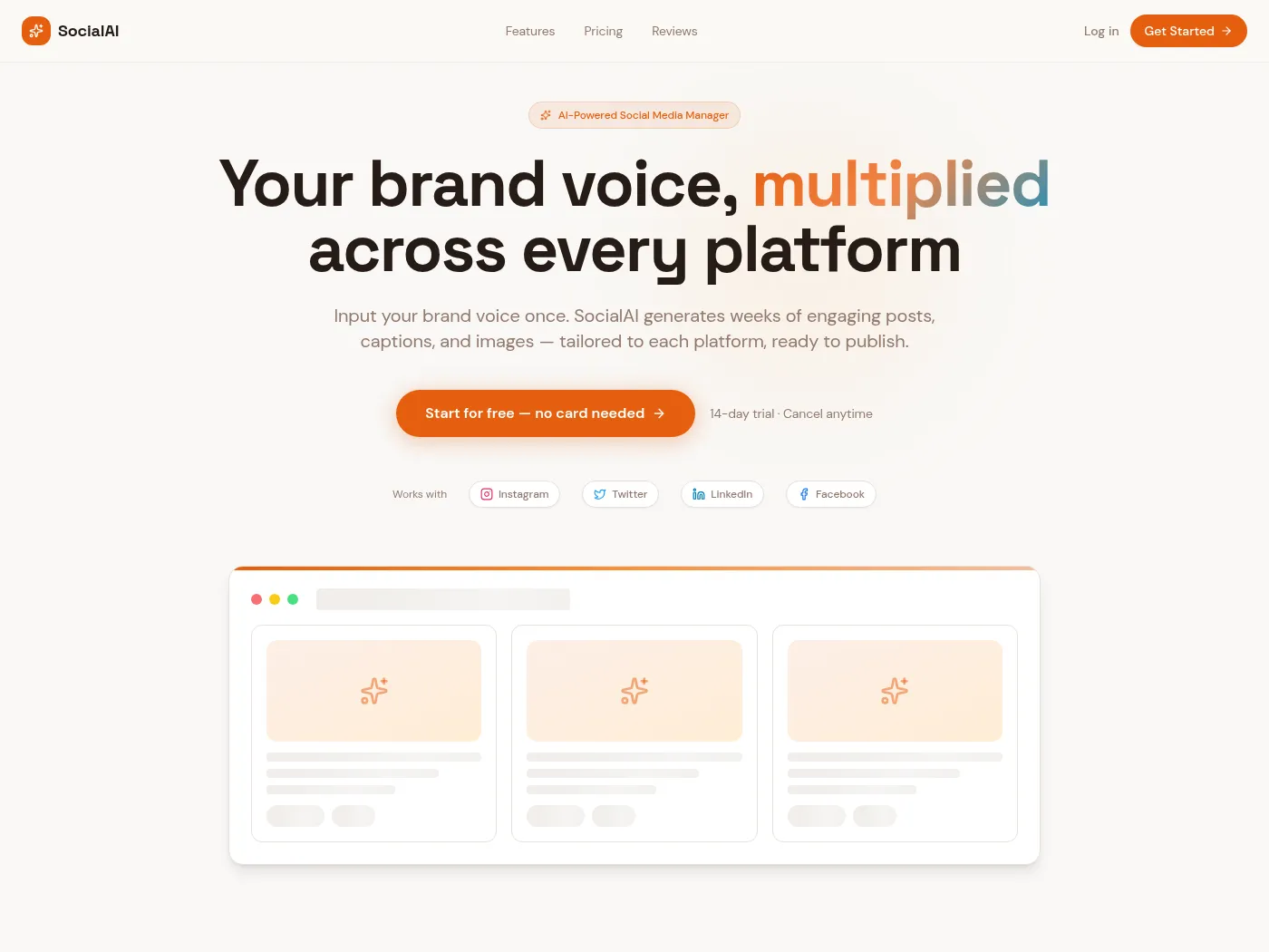 Social AI Manager