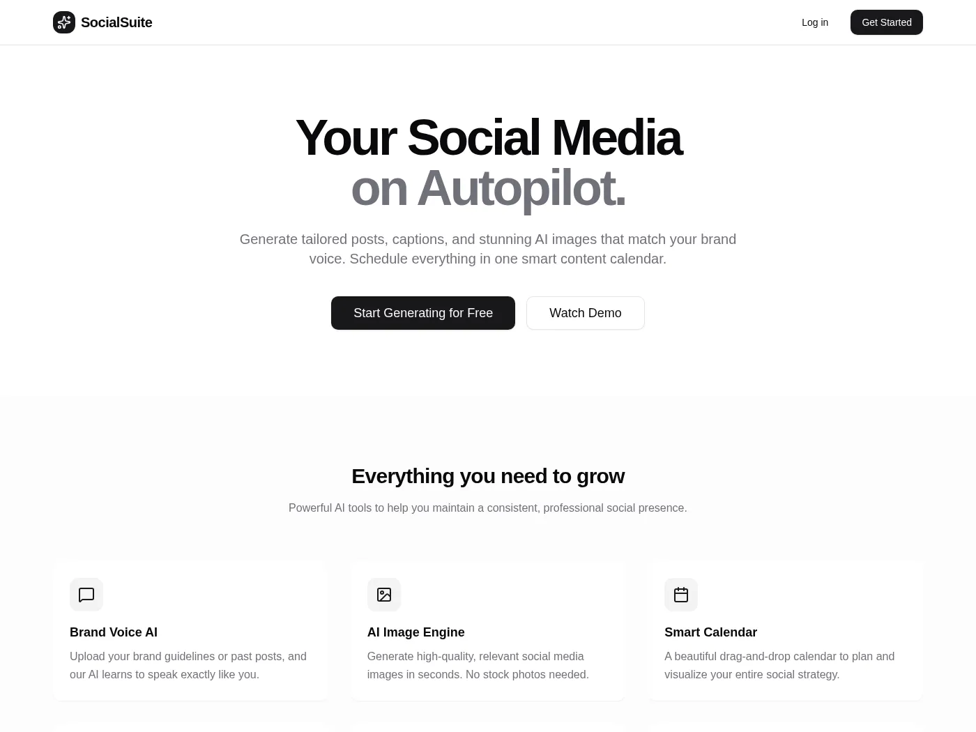 AI Social Media Suite