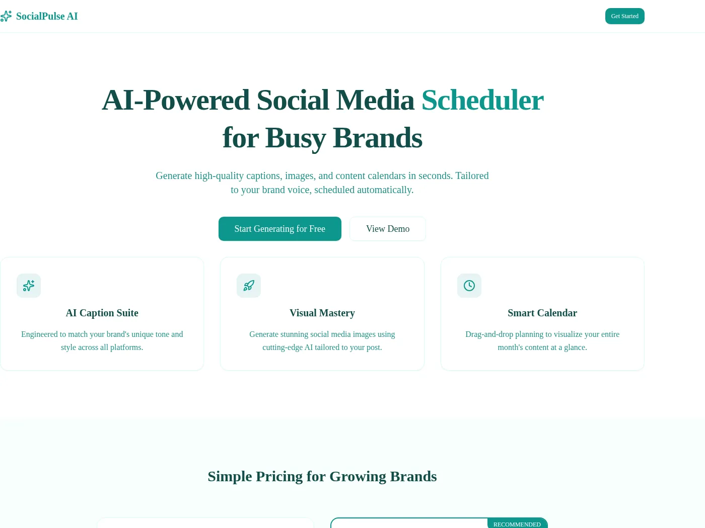 AI Social Scheduler