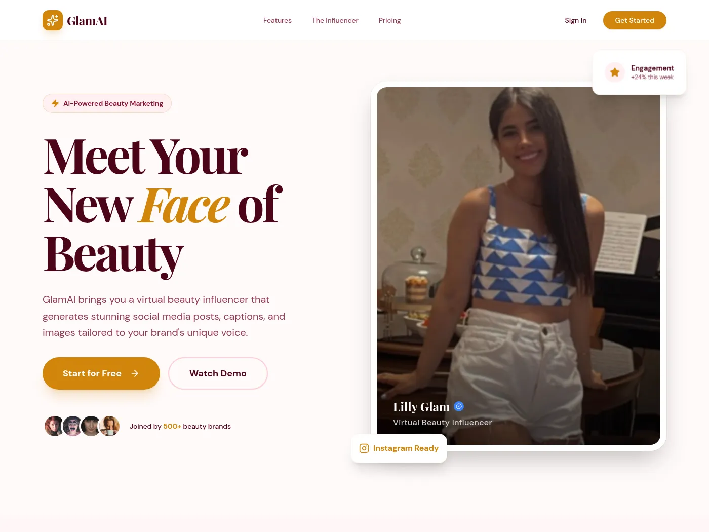 GlamAI Social Scheduler