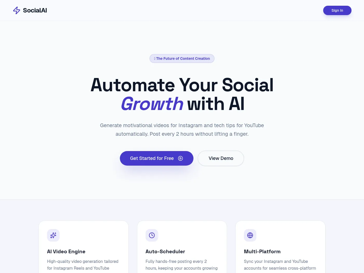 Auto AI Social Manager