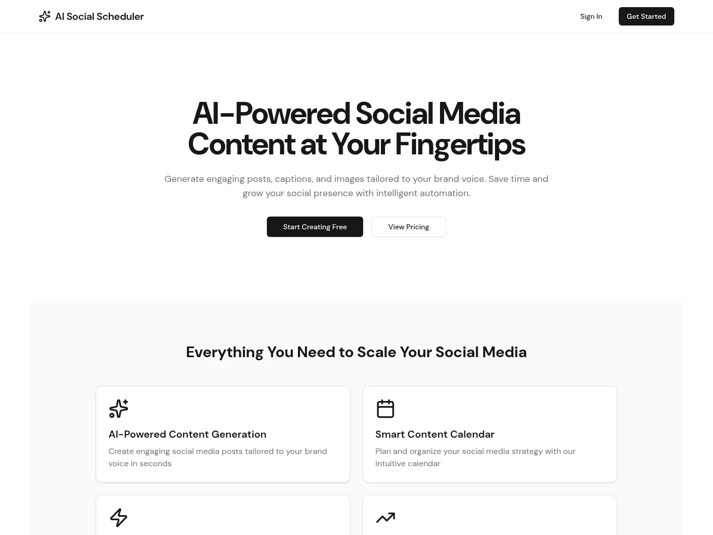 AI Social Scheduler