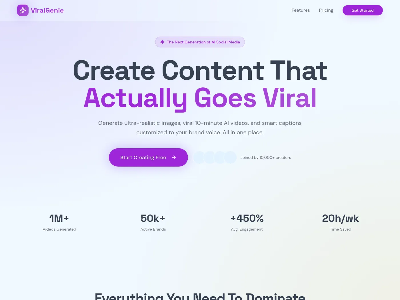 ViralGenie AI Studio