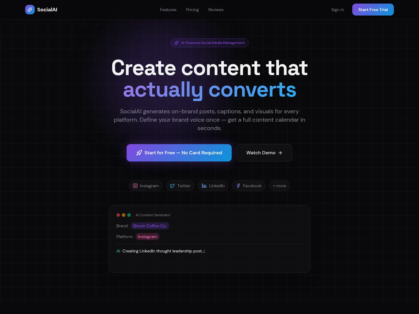 AI Social Media Studio