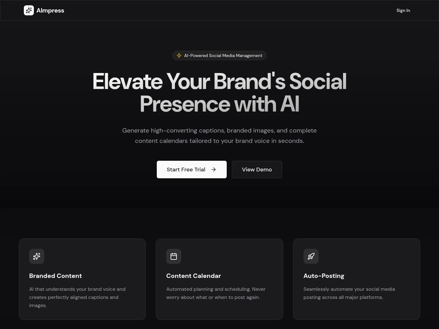 AImpress Social Suite