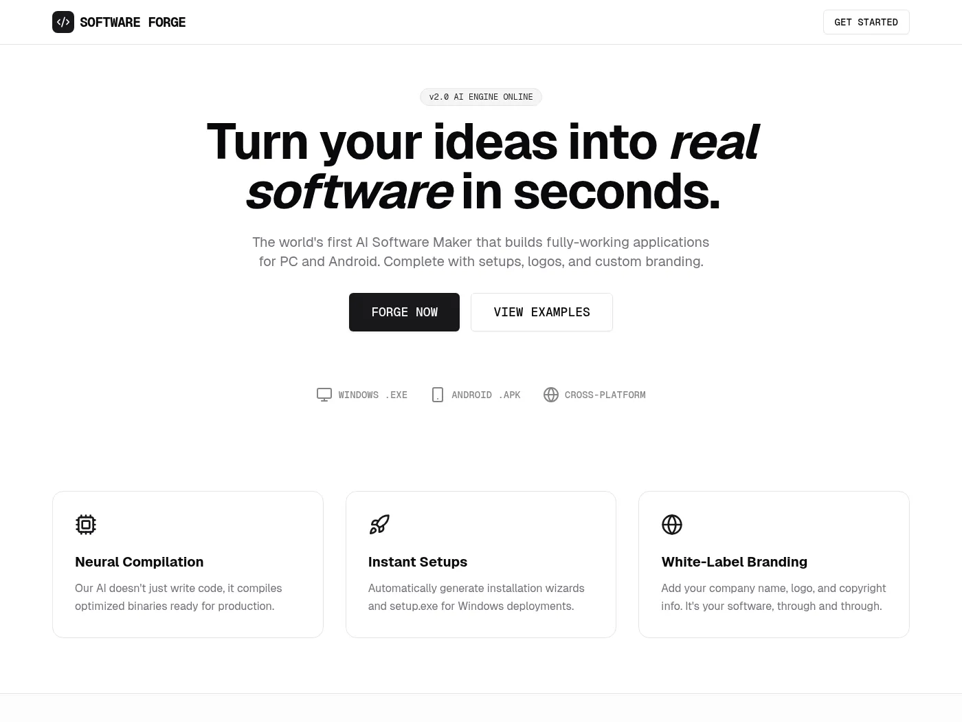 AI Software Forge