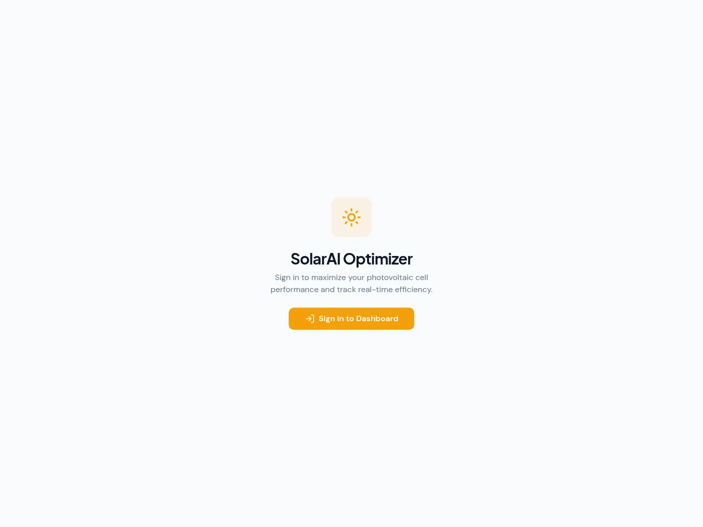 SolarAI Optimizer