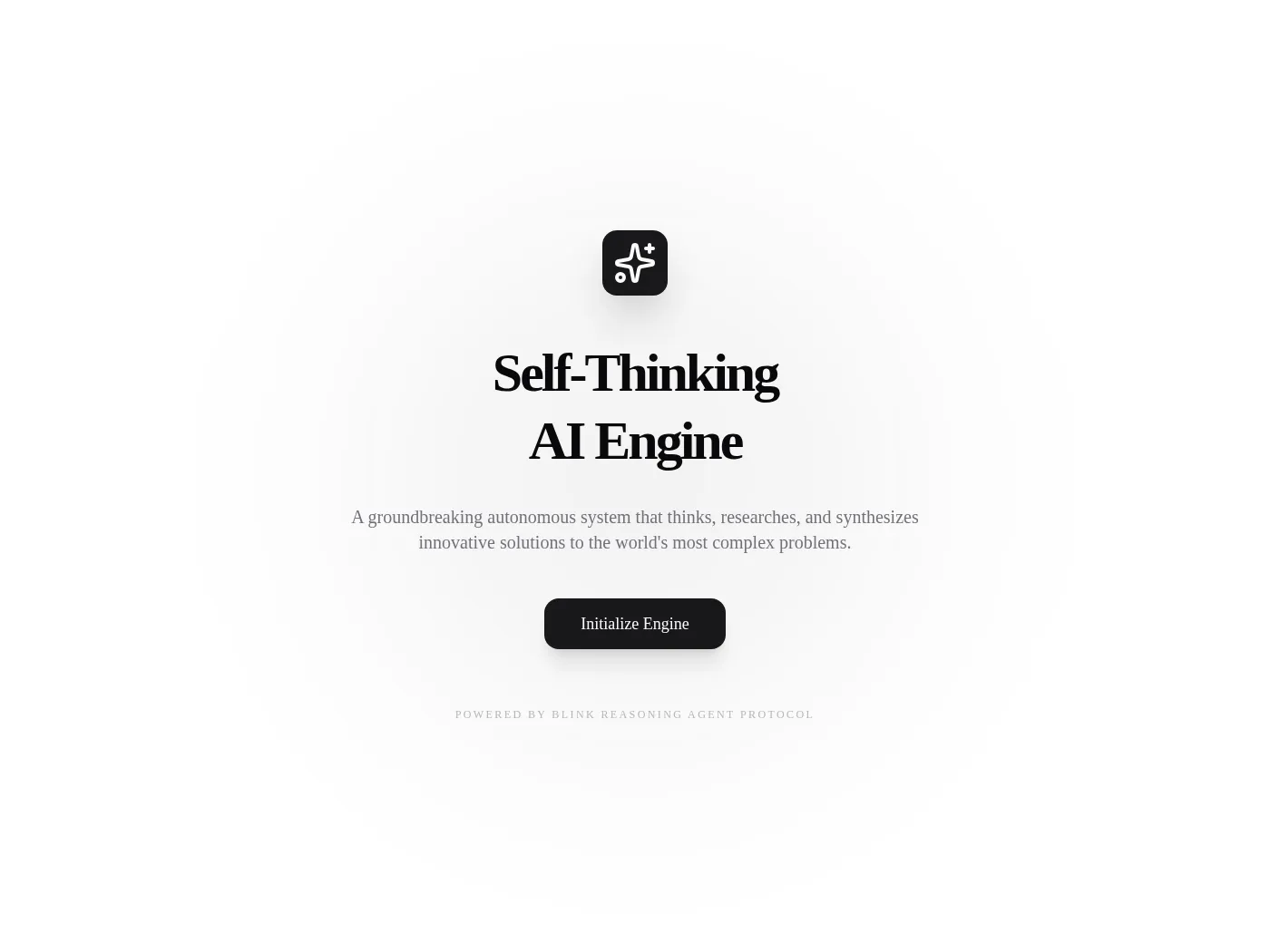Self-Thinking AI Engine