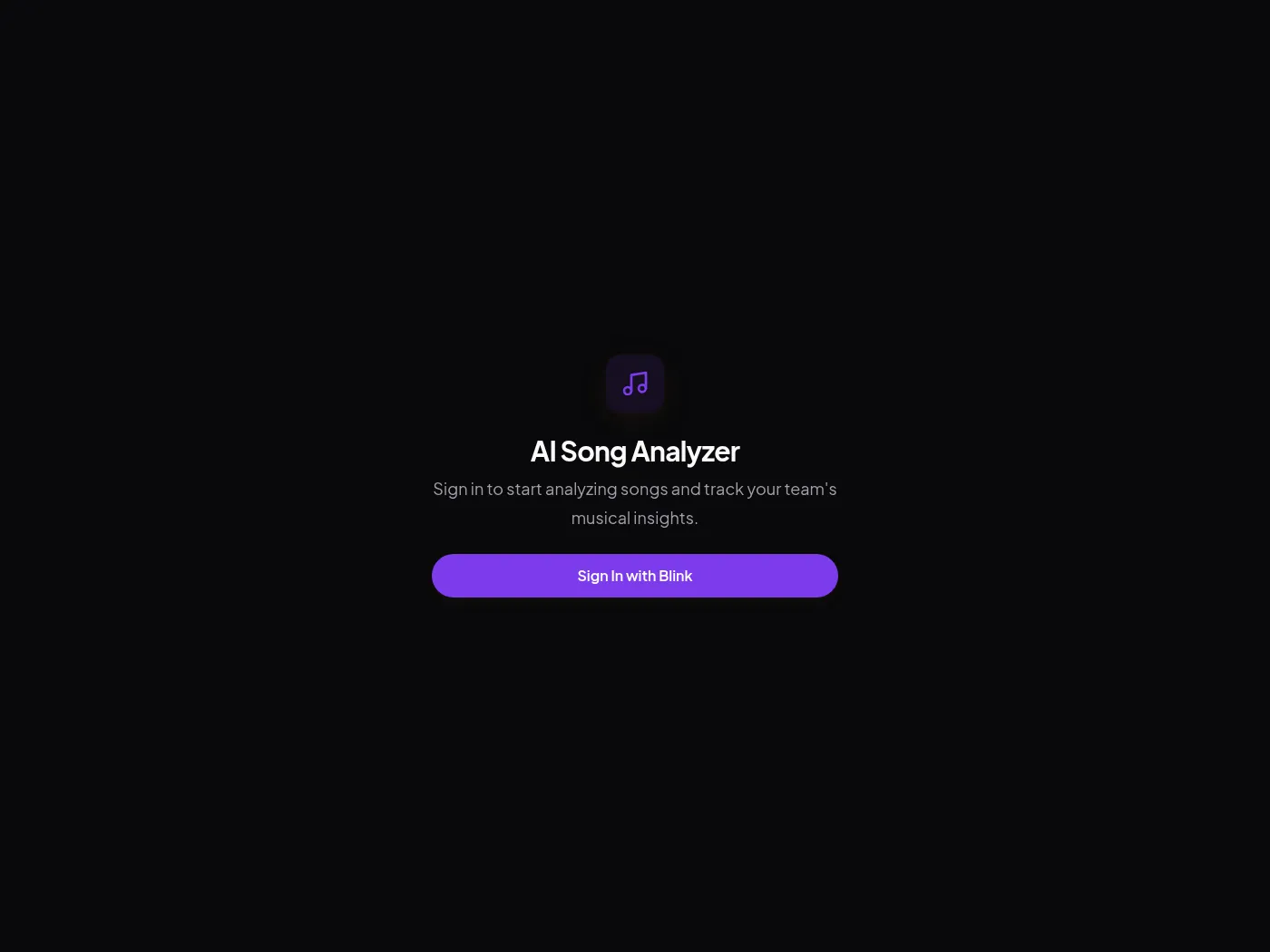 AI Song Analyzer
